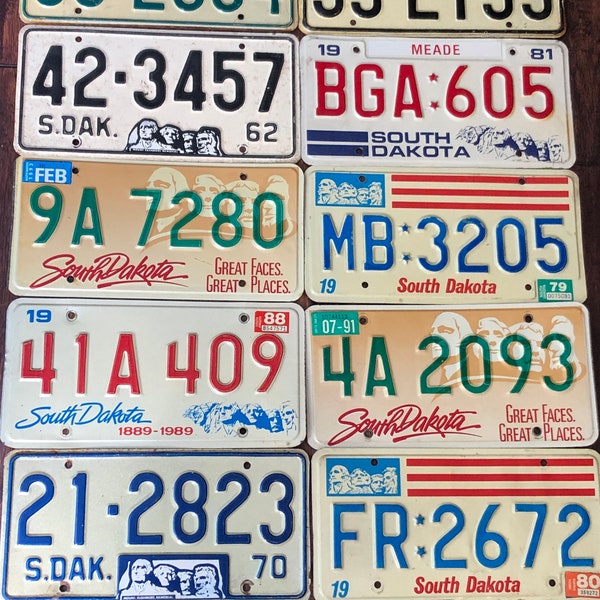 1955 License Plates - Etsy