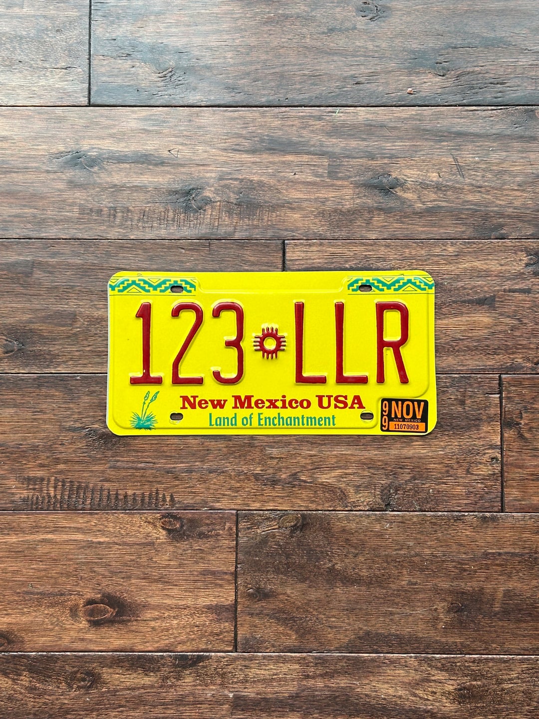 License Plate New Mexico Yellow 1999, New Mexico License Plate Yellow ...