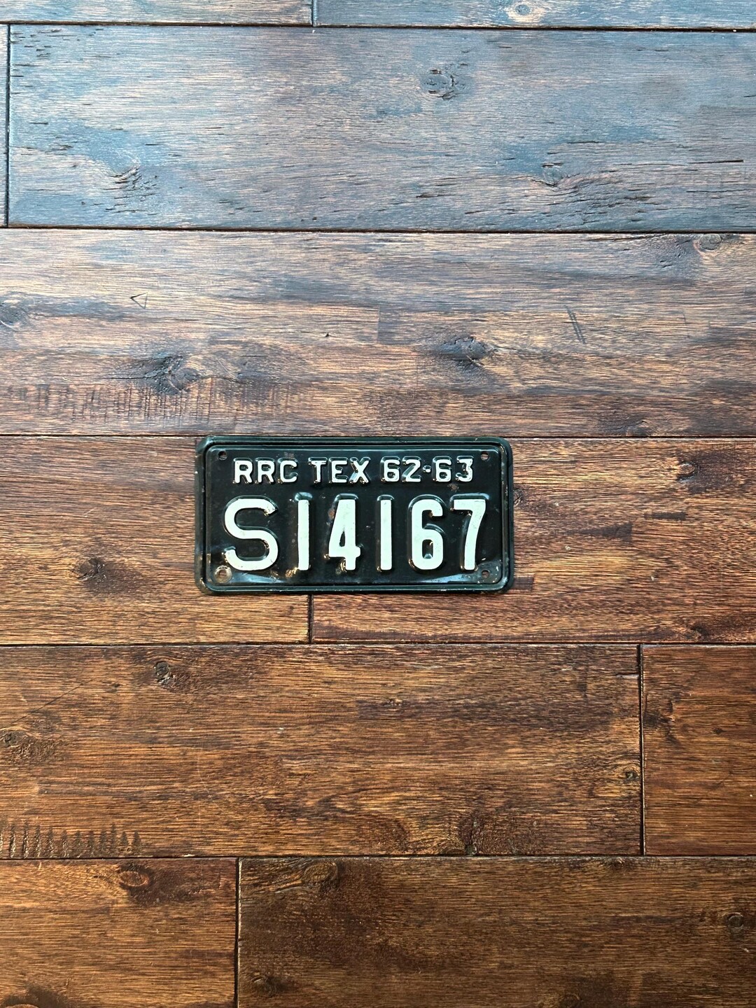 License Plates Texas 1962 1963, Texas License Plate Railroad Commission ...