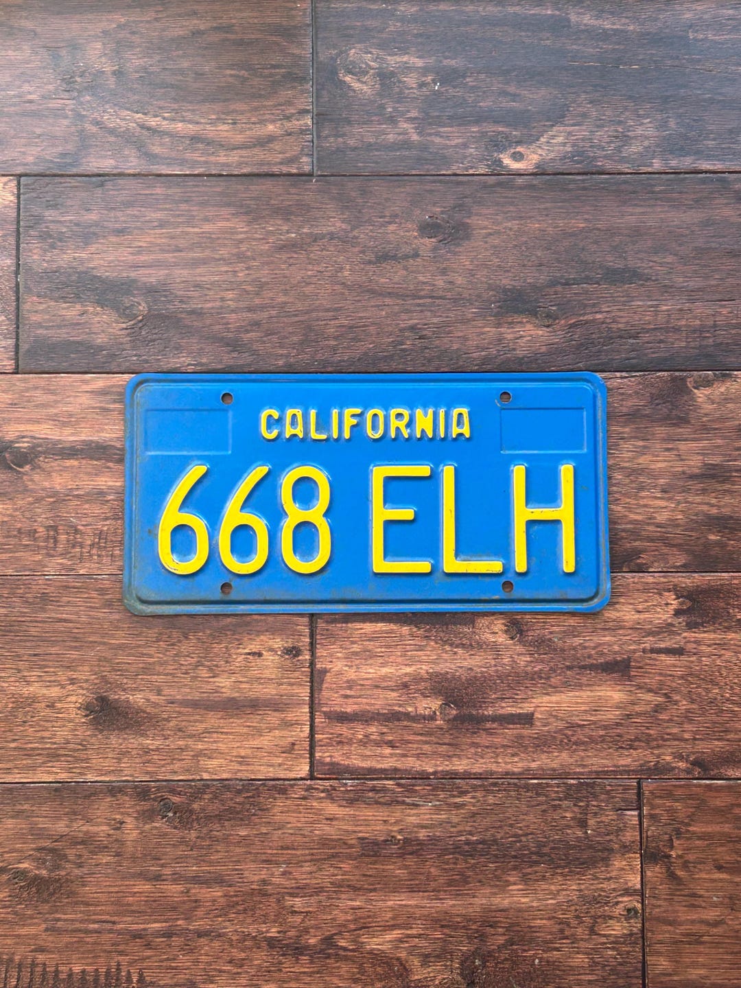 License Plate California, Vintage California License Plate 1970s 1980s ...