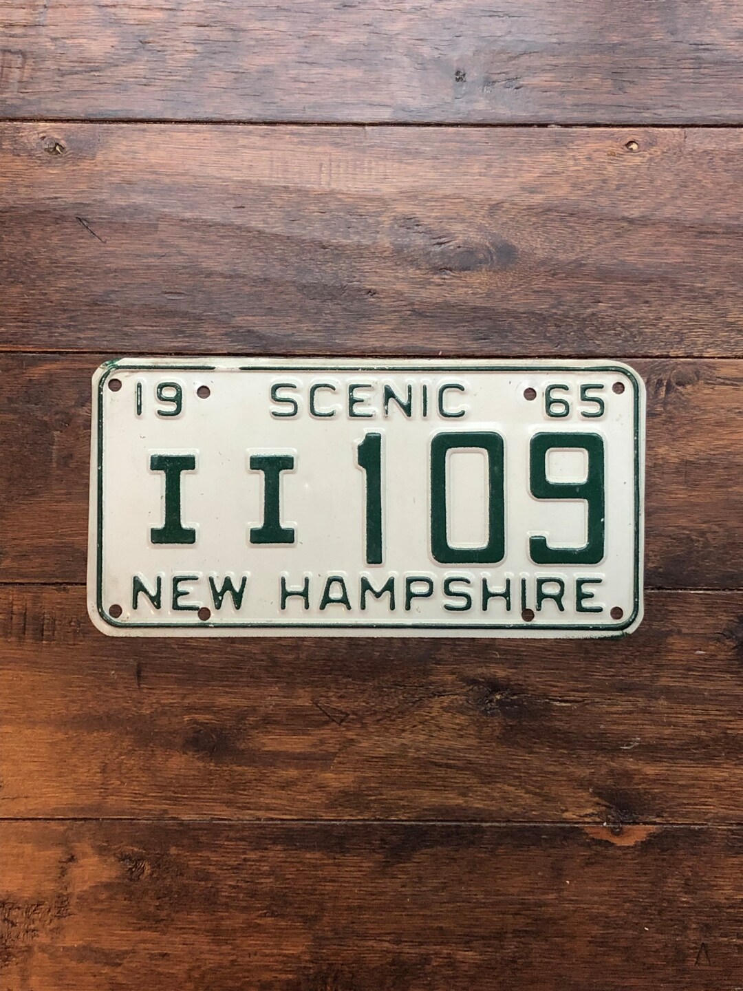 License Plate New Hampshire, License Plate 1965, New Hampshire License ...