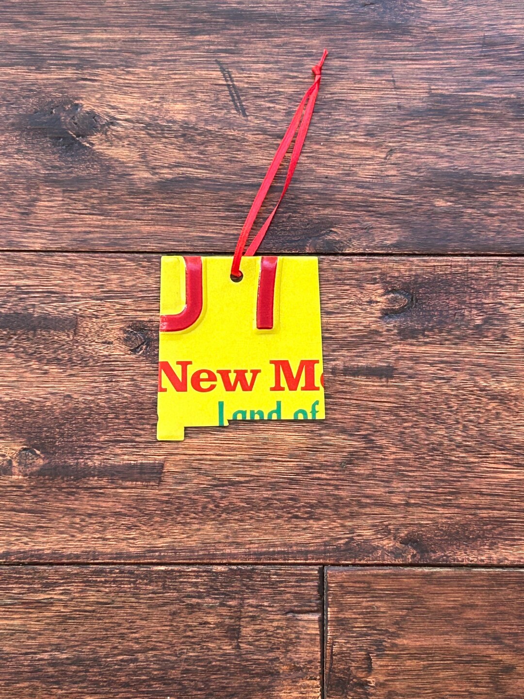License Plate Christmas Ornament, New Mexico License Plate, License ...