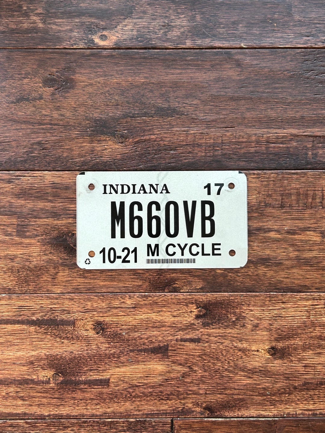 License Plate Indiana, Indiana Motorcycle License Plate, 2017 ...