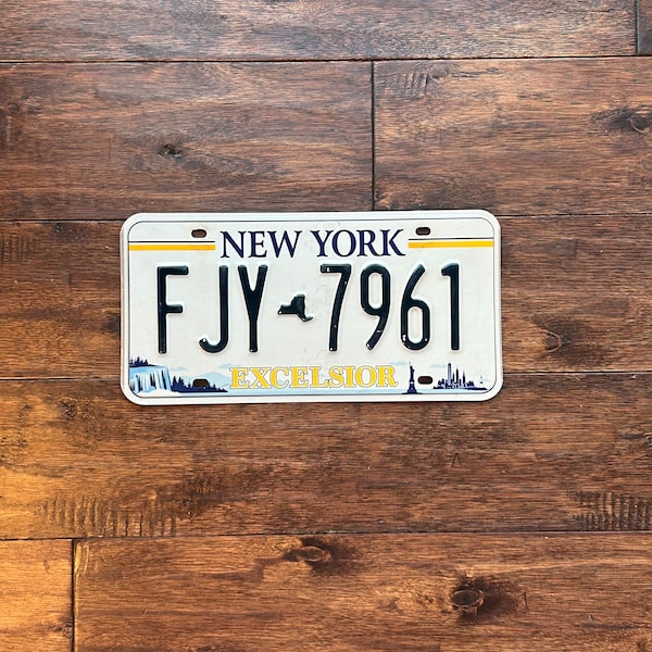 License Plate New York - Etsy