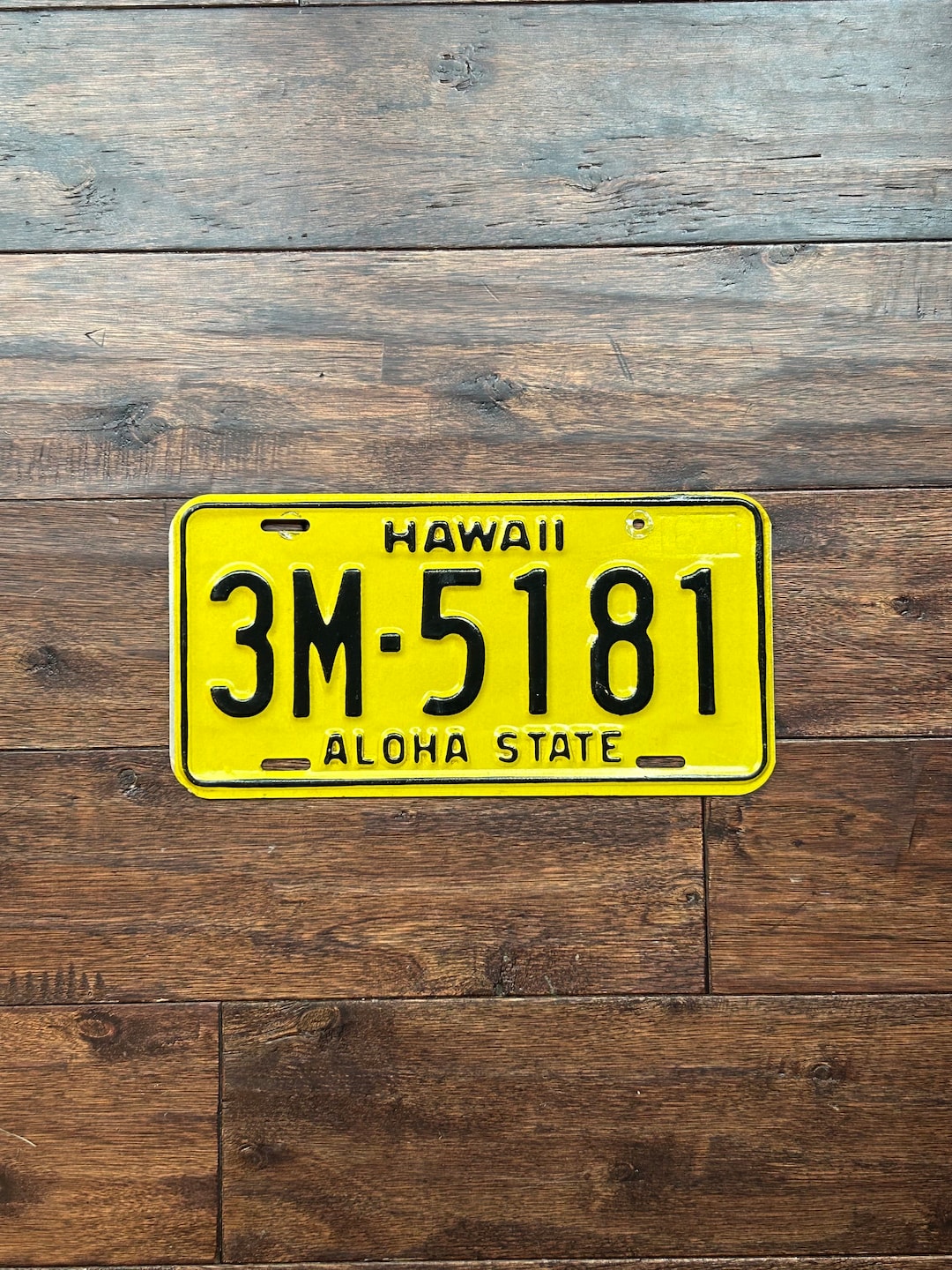 License Plate Hawaii, License Plate Hawaii 1969, Hawaii Vintage License ...