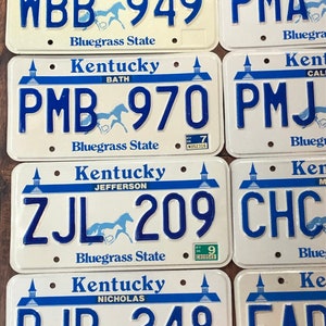 Kentucky Choice of License Plate, Pick Your Plate, License Plate ...