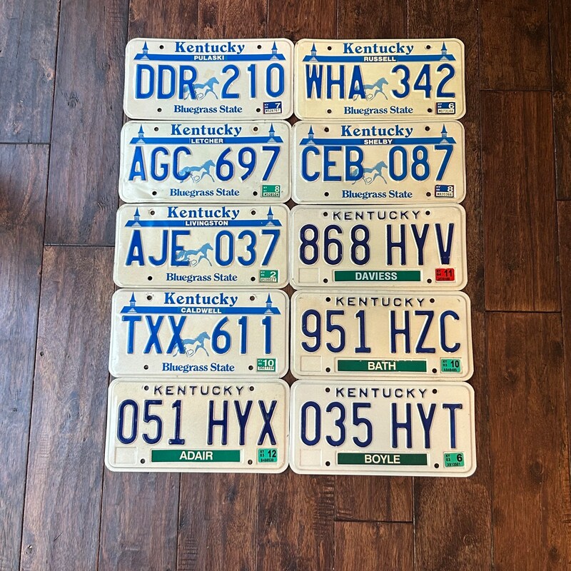 Vintage Ky Plates - Etsy