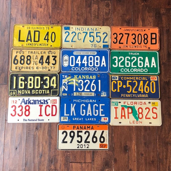 Colorado State Plate - Etsy