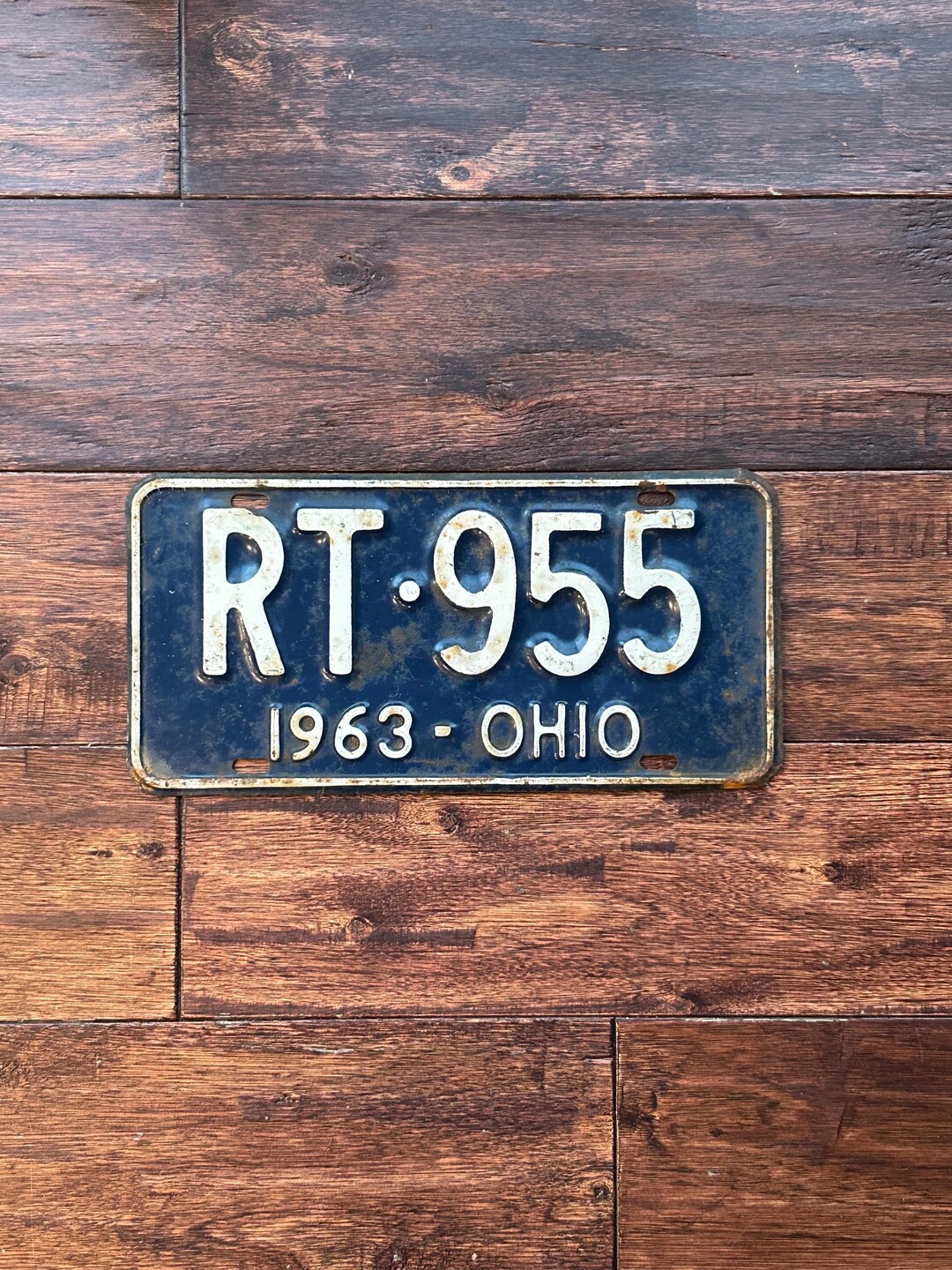 License Plate Ohio, Ohio License Plate 1963, Vintage Ohio License Plate ...