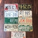License Plate Choice Rusty Worn Out, All Authentic License Plates, New ...