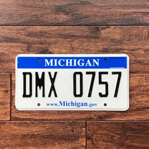 License Plate Michigan Prototype Color Test, Unique Michigan License ...