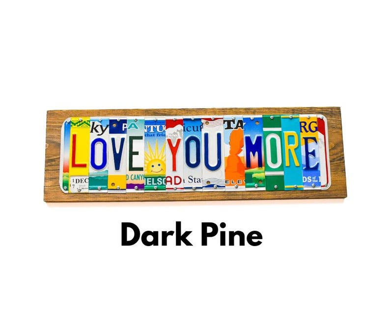 Custom License Plate Signs, Personalized Gift Anniversary, Custom Gift ...