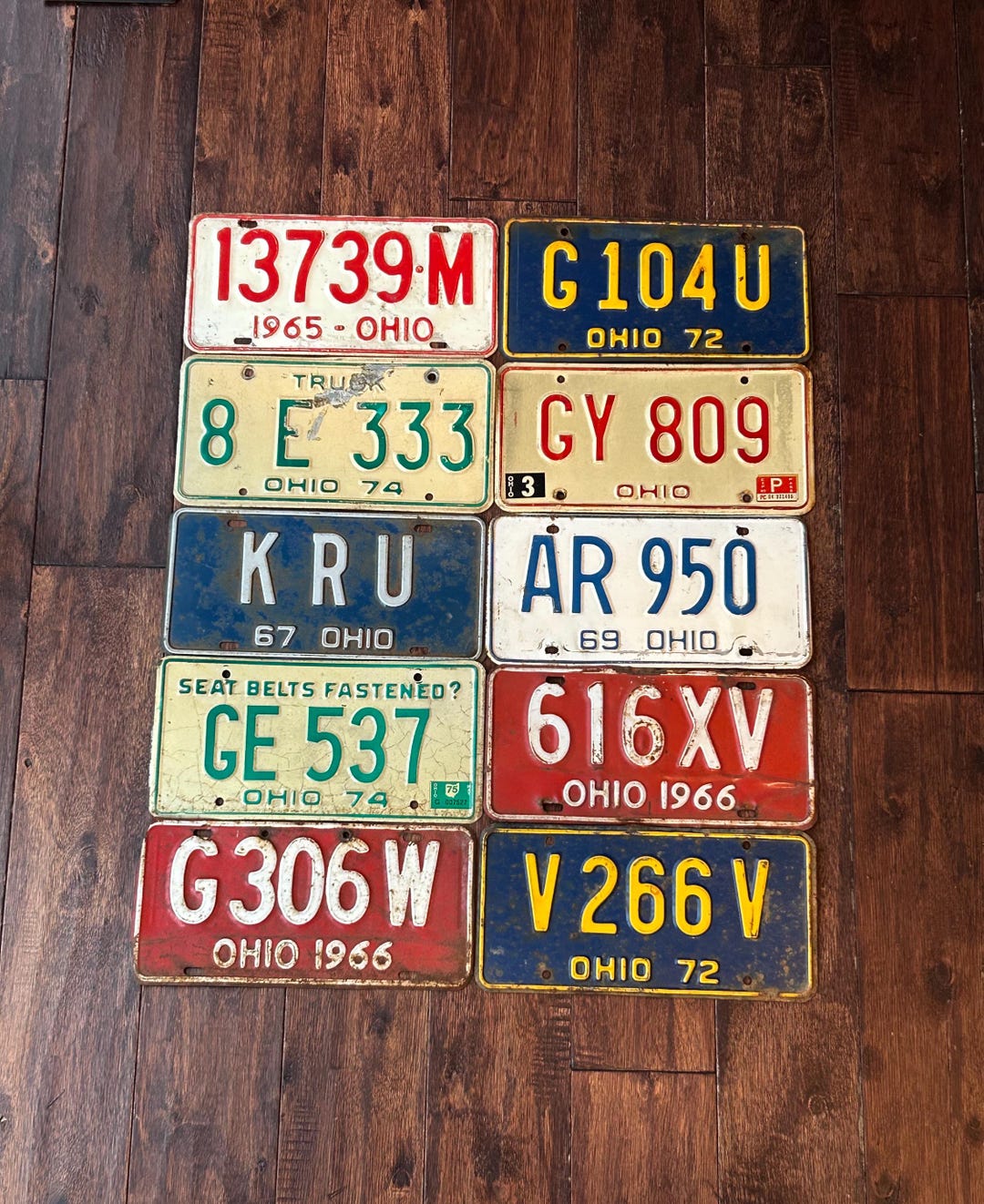 License Plate Ohio, Pick Your Plate Ohio, License Plates Ohio, 1965 ...