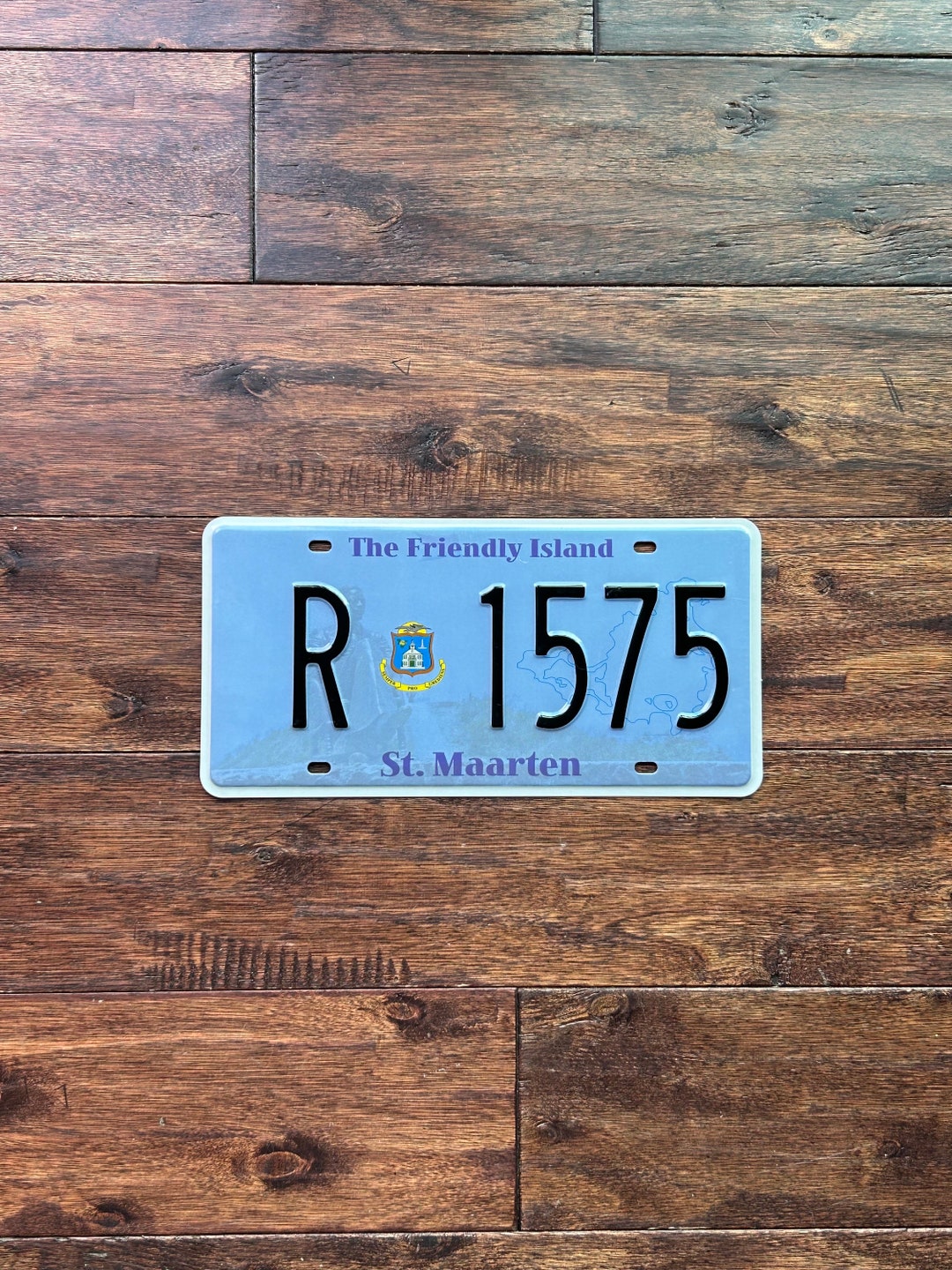 St Maarten License Plate, License Plate St Maarten, Tropical License ...