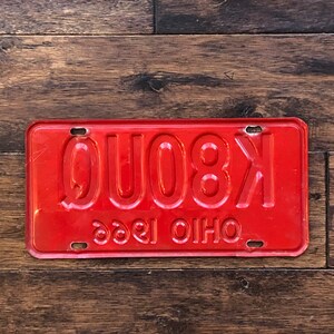 License Plate Ohio 1966 Ham Radio, Ham Radio License Plate Ohio 1966 ...