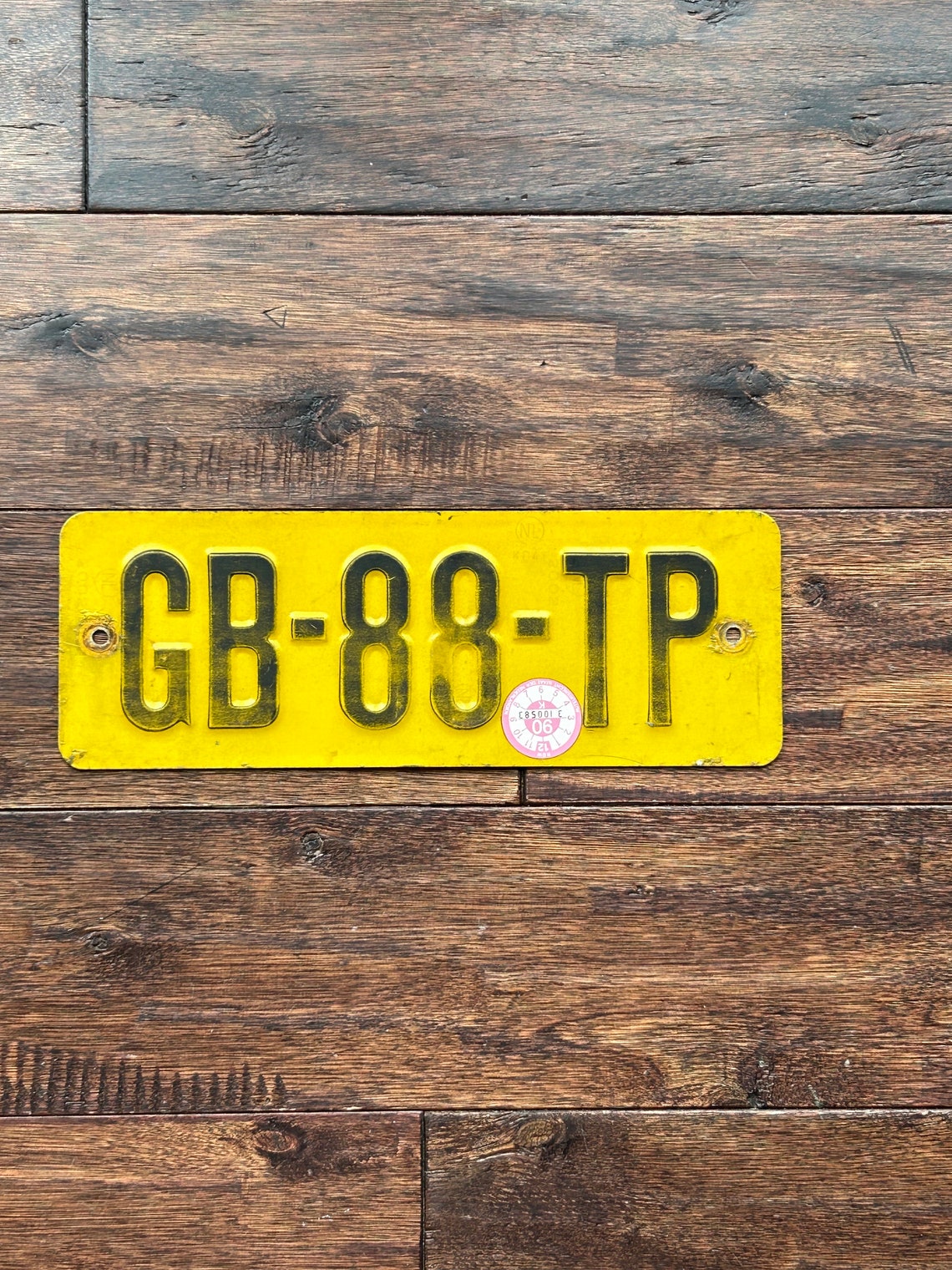 Netherlands License Plate, License Plate Netherlands 1990s License ...