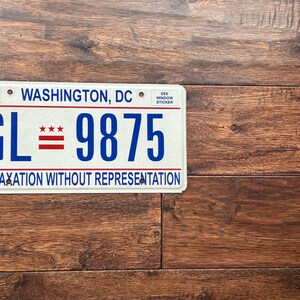License Plate Washington Dc, District of Columbia License Plate 2020s ...