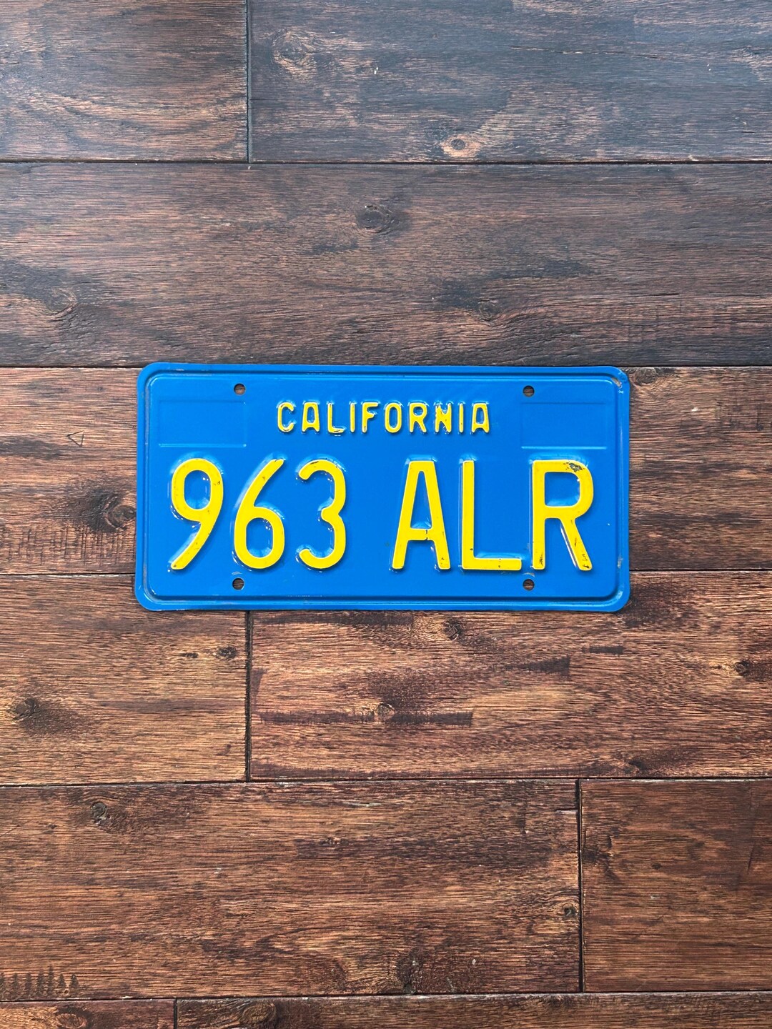 License Plate California, Vintage California License Plate 1970s 1980s ...