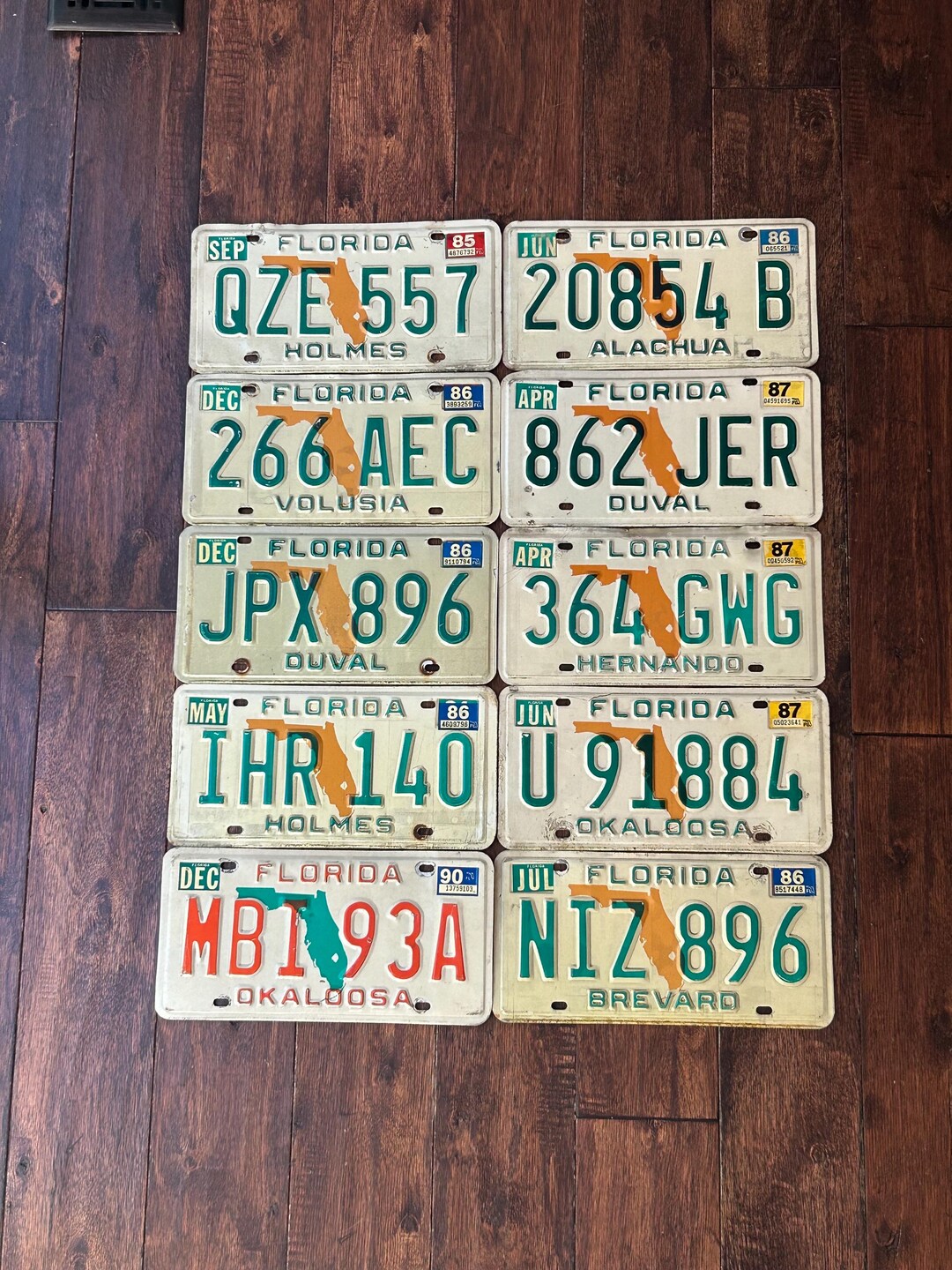 Florida Choice of License Plate, License Plate Florida, Florida License ...