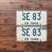 License Plate Pair Ohio 1969, Vintage License Plates, License Plate ...