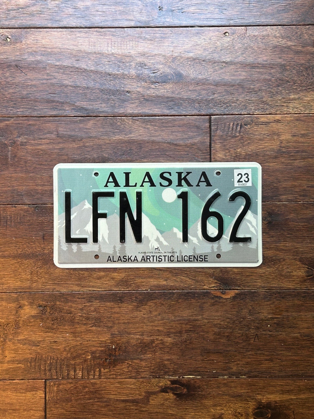 Alaska License Plate, License Plate Alaska, Artistic Alaska License ...