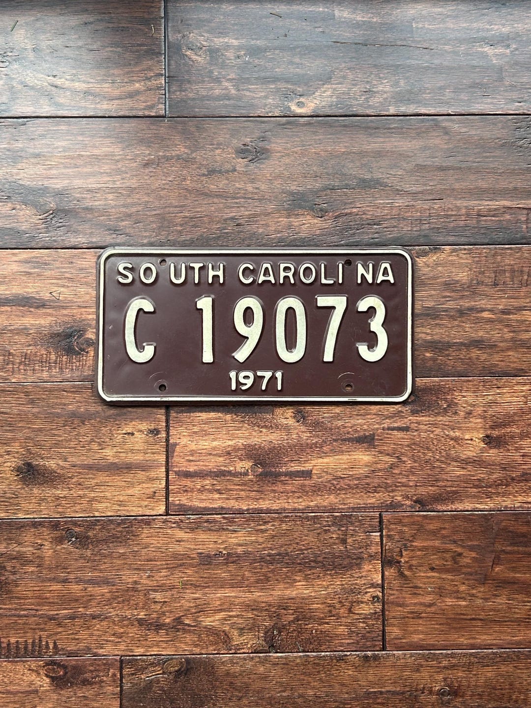 License Plate South Carolina, Old South Carolina License Plate 1971 ...