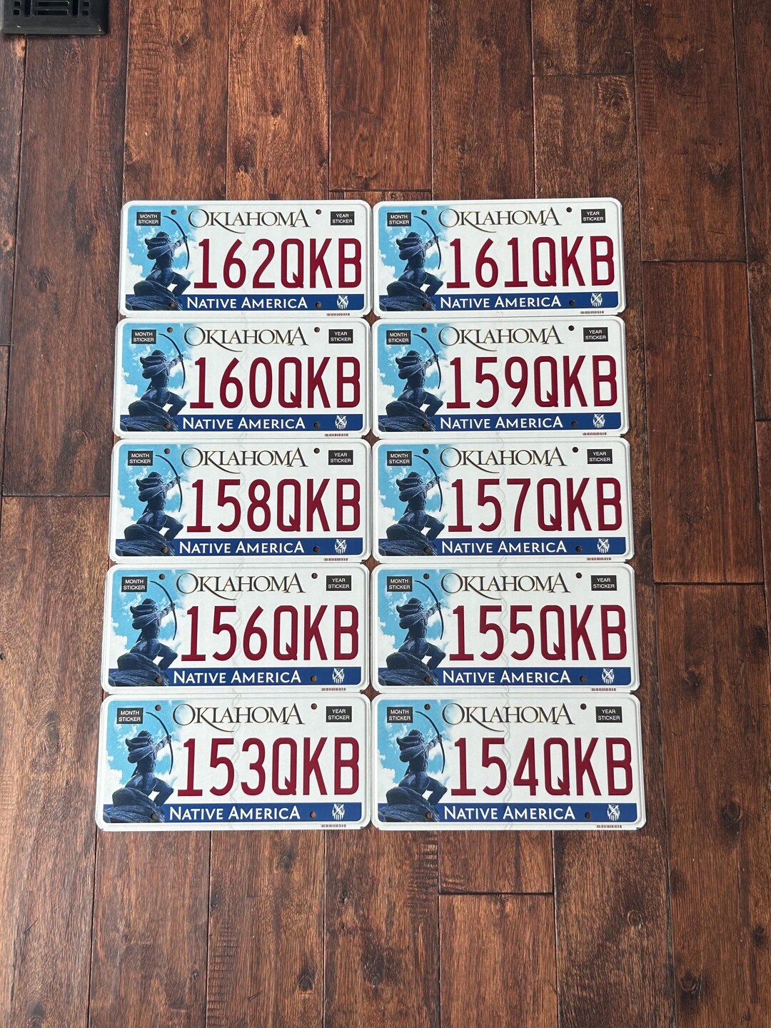 Oklahoma Choice of License Plate, Pick Your Plate, License Plates ...