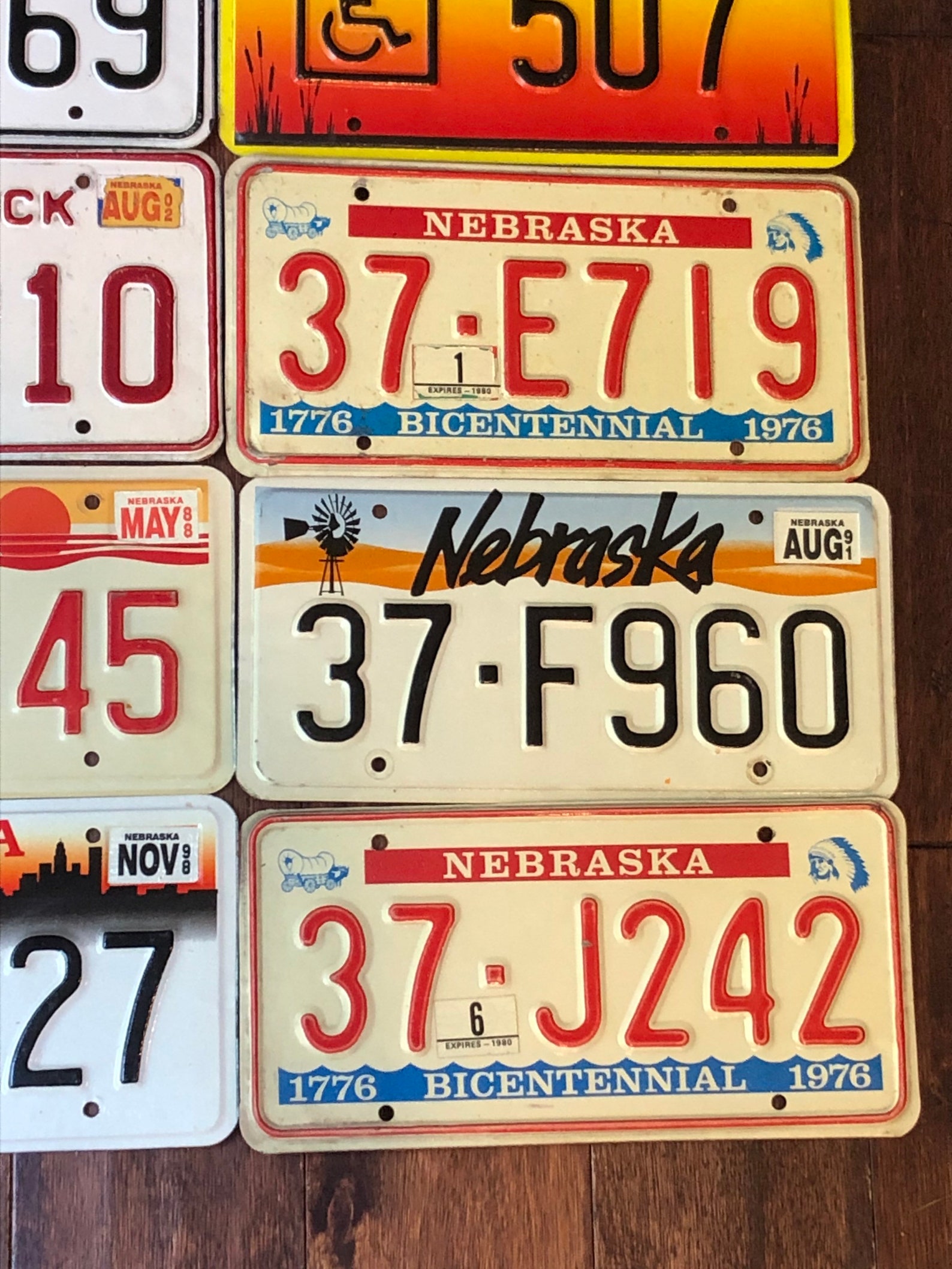 Nebraska License Plates Your Choice vintage Nebraska License - Etsy
