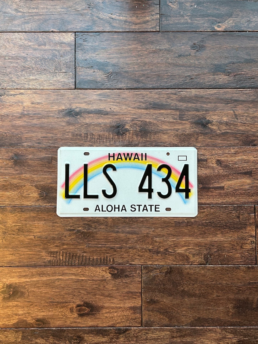 License Plate Hawaii license Plate Hawaii-license Plates rainbow Hawaii ...