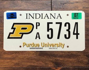 Indiana University License Plate - Etsy