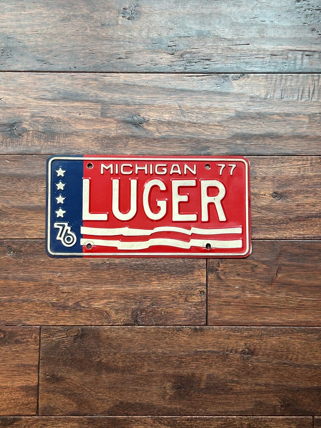 License Plate Michigan Vanity, Vintage Michigan License Plate Vanity ...