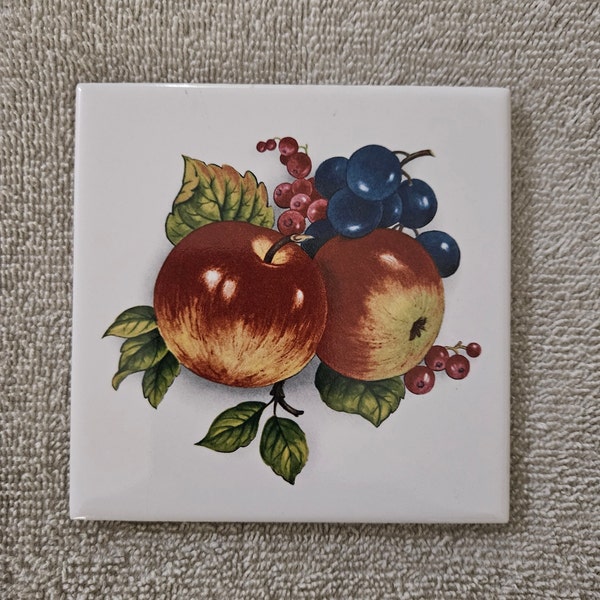 Apple Ceramic Tiles - Etsy