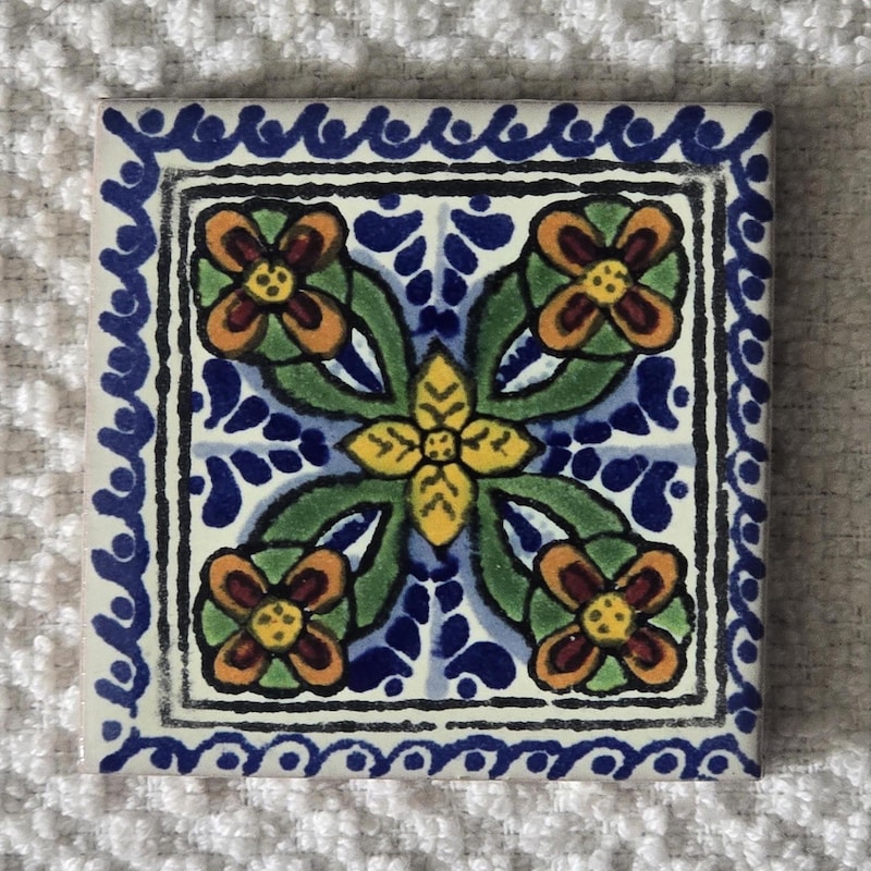 Ceramic Tile Art 2x2 - Etsy