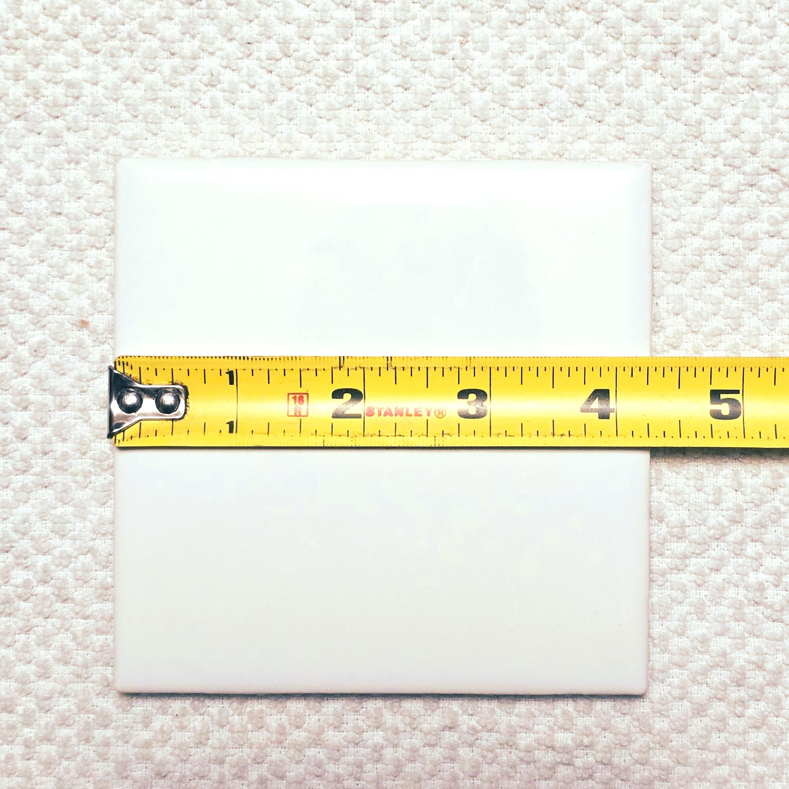 Glossy Solid Ice White Ceramic Tiles by American Olean 4.25x4.25 - Etsy
