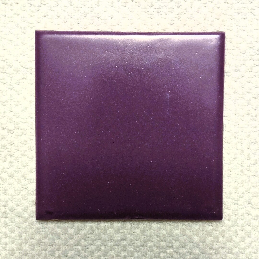 Glossy Violet Purple Mexican Talavera Ceramic Tiles 4.25x4.25 - Etsy