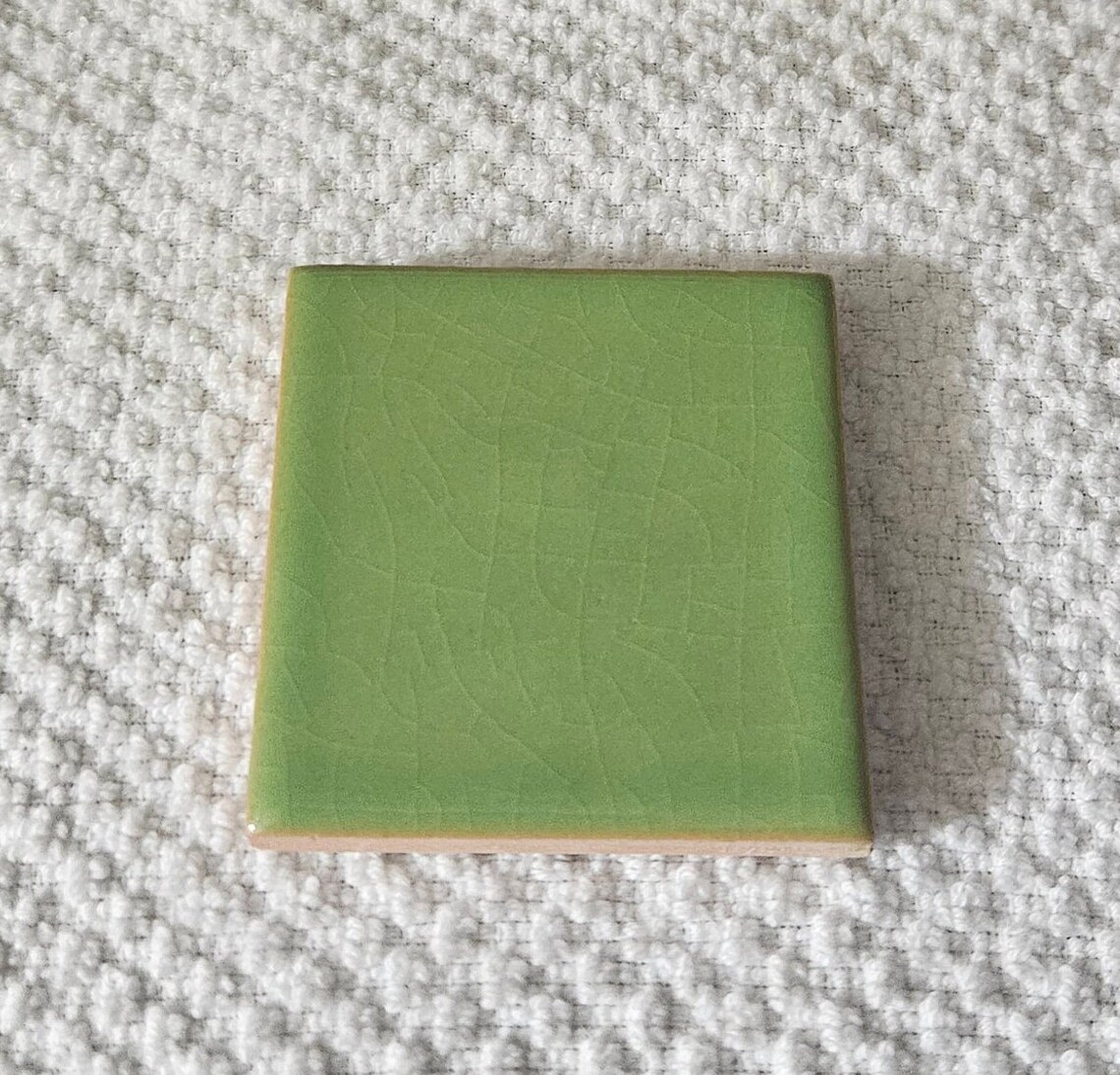 Glossy "frog Green" Mexican Talavera Ceramic Tiles 2X2 - Etsy
