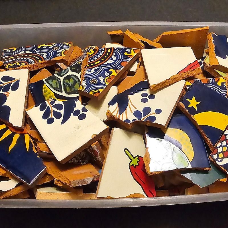 Broken Tiles - Etsy