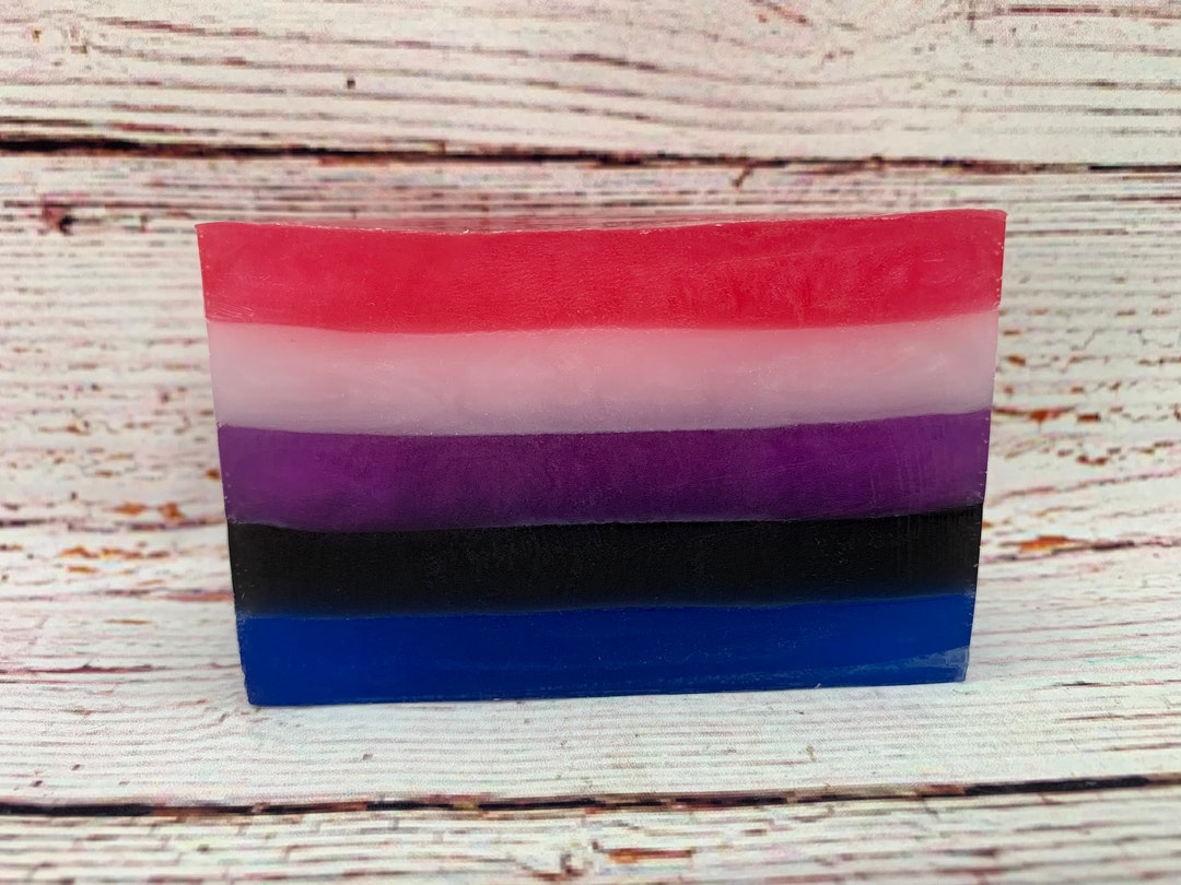 Genderfluid Pride Flag Soap - Etsy
