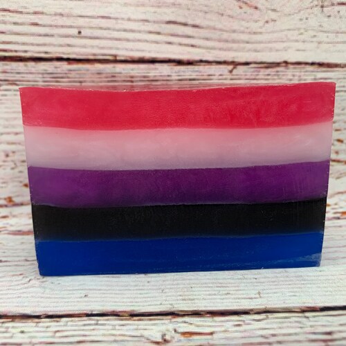 Demiboy/demigirl Pride Flag Soap - Etsy