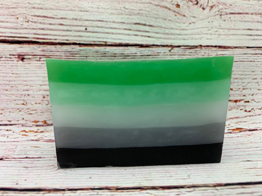 Aromantic Pride Flag Soap - Etsy