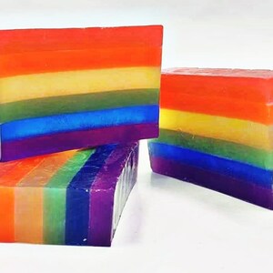 Pride Flag Scented Soap - Etsy