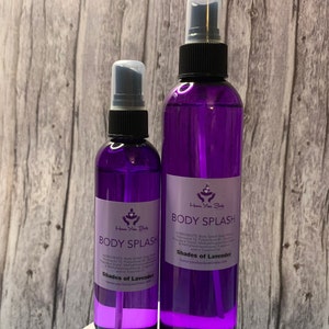 Aromatherapy Body Splash - Etsy