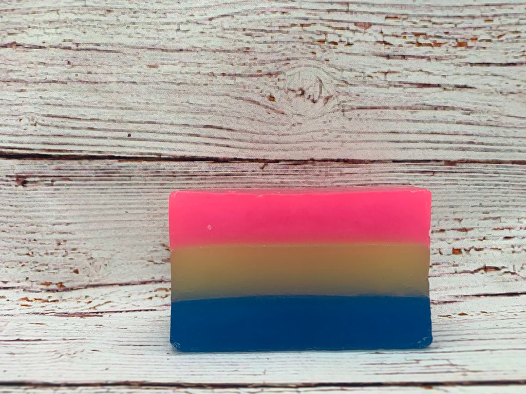 Pansexual Pride Flag Soap - Etsy