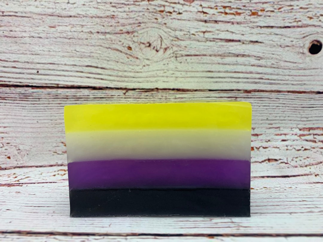 Non-binary Pride Flag Soap - Etsy