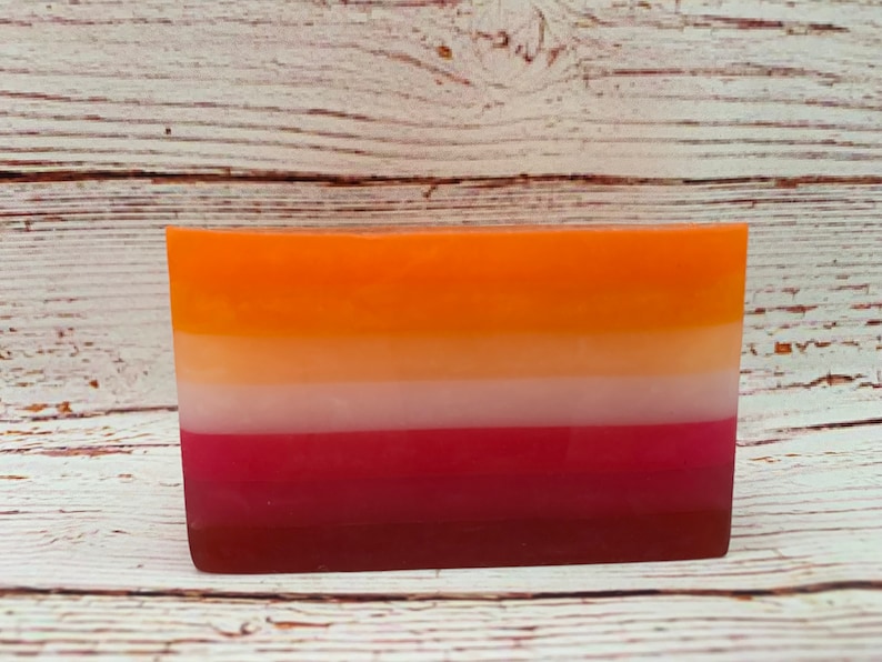 Pride Flag Scented Soap - Etsy