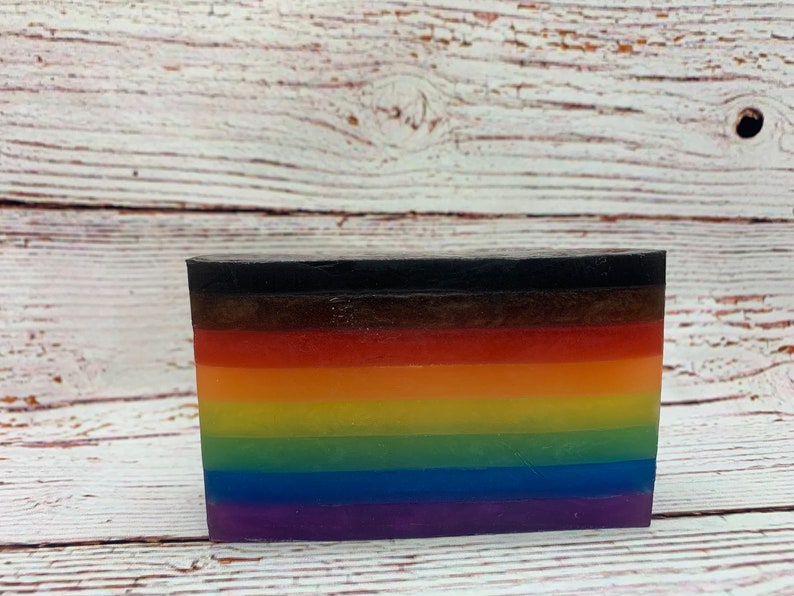 Pride Flag Scented Soap - Etsy