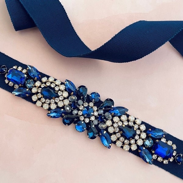 Sapphire Blue Ribbon - Etsy