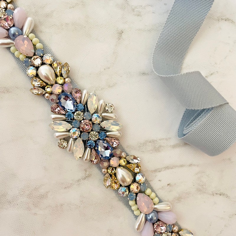 Crystal Bridal Belts - Etsy