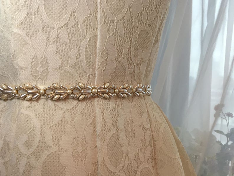 Pearl and Ivory Crystal Embellished Vintage Inspired Jeweled - Etsy