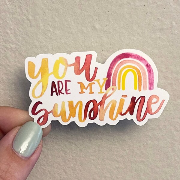 Sunshine Sticker - Etsy